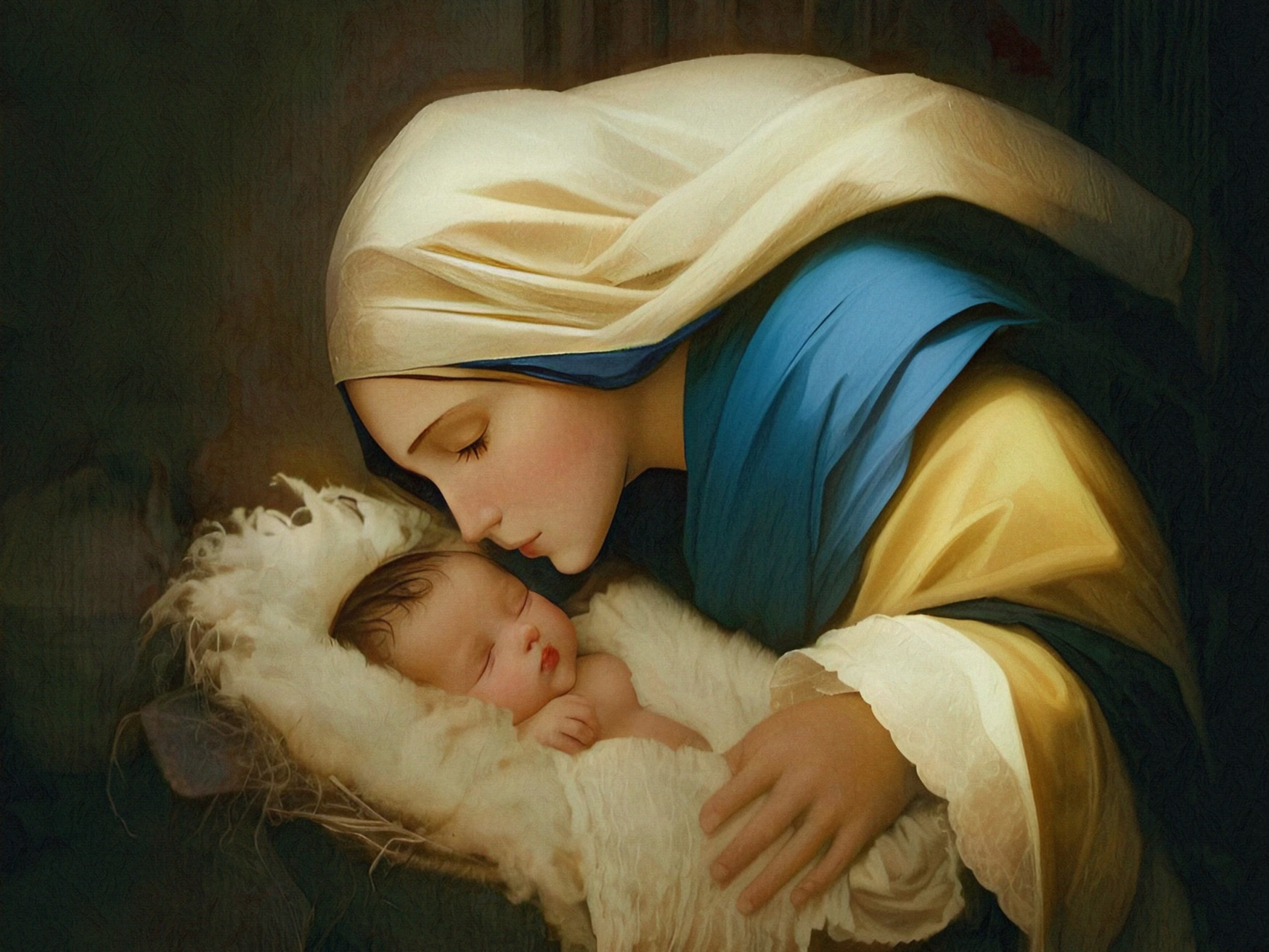 NATIVITY WITH MARY (SAINTS ALIVE ART STUDIO) – Catholic Community of ...